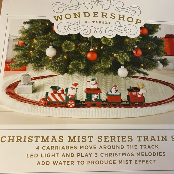 Wondershop | Holiday | Led Lit Animated Christmas Train Set Wondershop ...